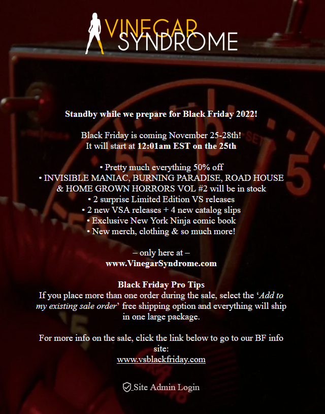 Vinegar Syndrome Discussion Thread - Page 5250 - Blu-ray Forum