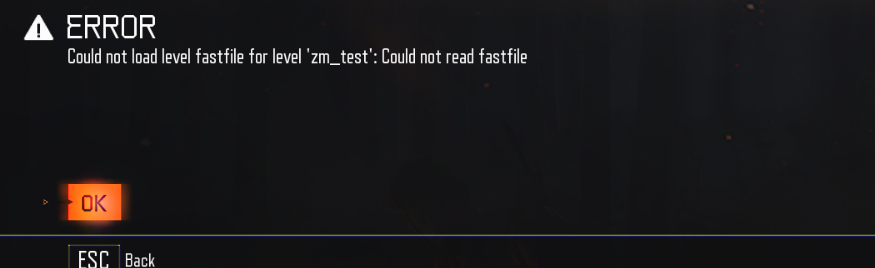 (PC) Fastfile error trying to load my first custom map? : r/blackops3