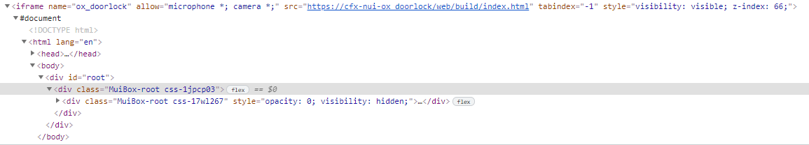Overflow scroll bar on 720p(1280x720) resolution. · Issue #42 · overextended/ox_doorlock · GitHub