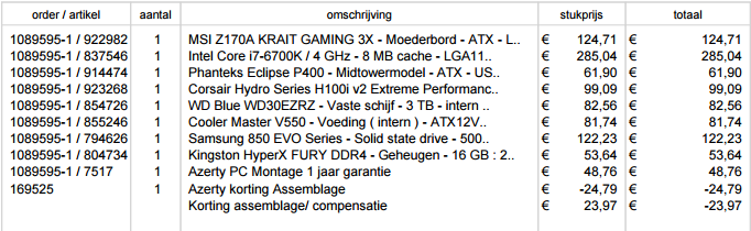 Kan mijn 550 watt voeding een gtx 980ti aan? - Overige hardware - GoT