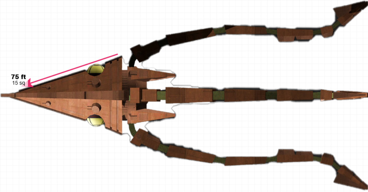 Mon Calamari Freighter || Battlemap [12x21] : r/Star_Wars_Maps