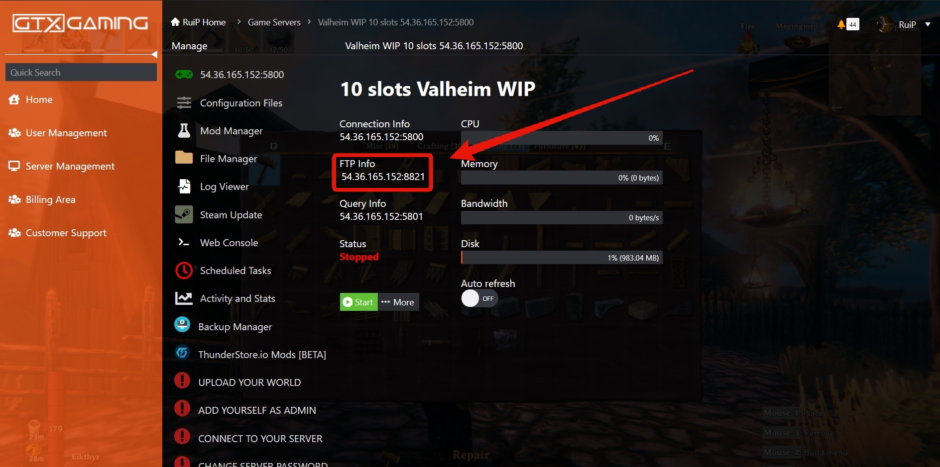 How To Connect To Your Server FTP Help Guides GTXGaming co uk