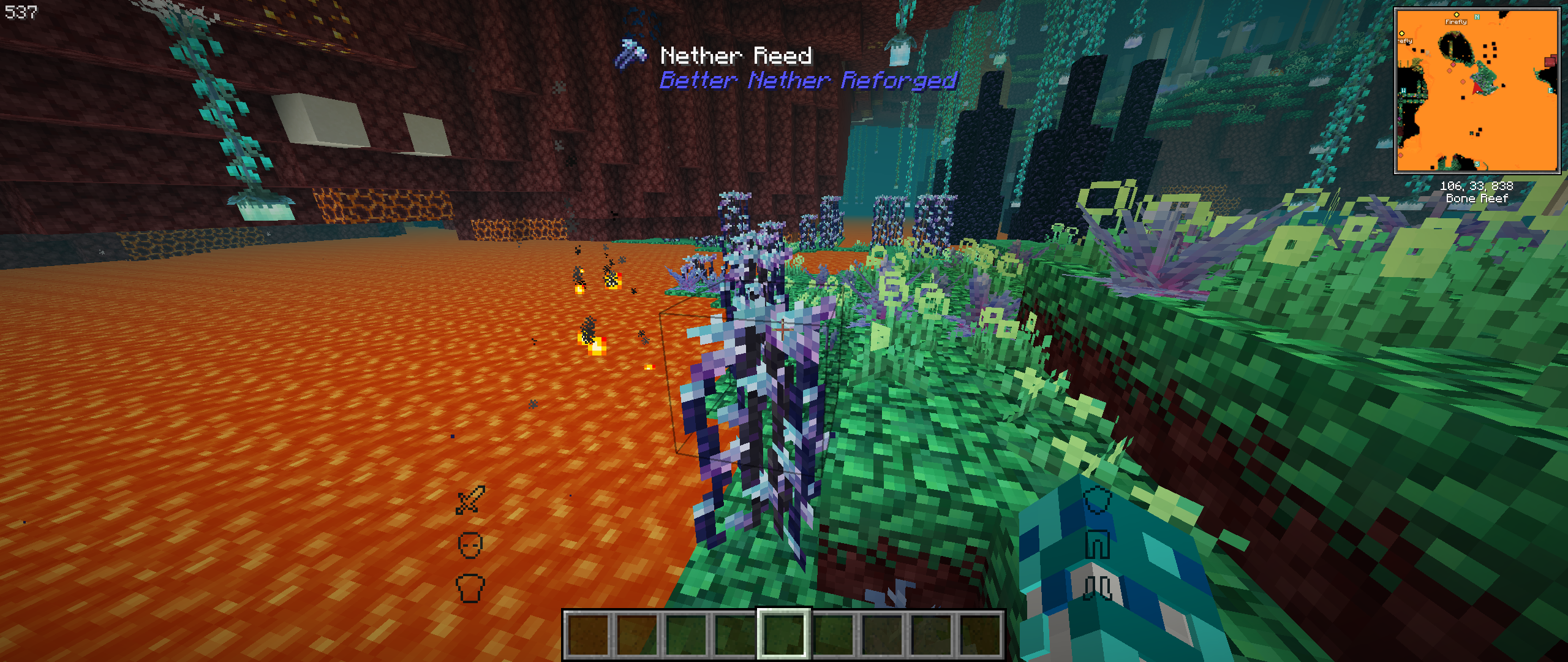 how do I get nether reeds in better nether? : fabricmc