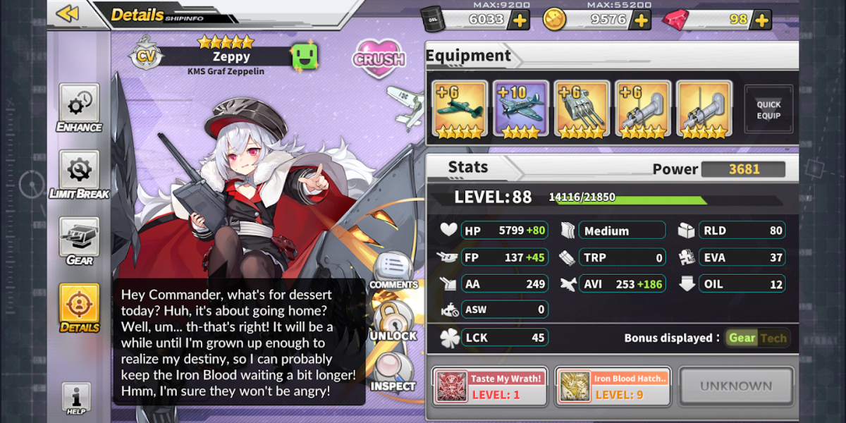 Opinions on the UI Rework? : r/AzureLane