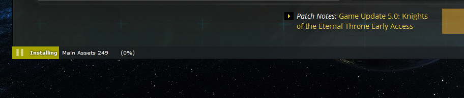 Client didn't update =\ - Bug Reports - SWTOR | Forums