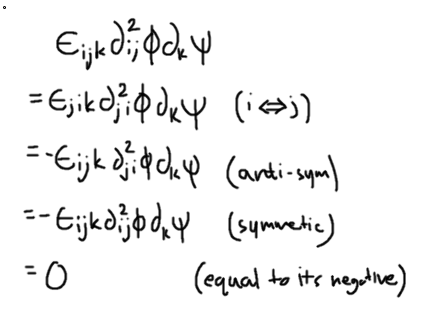 Symmetric and anti-symmetric factors in suffix notation (Einstein notation) : r/askmath