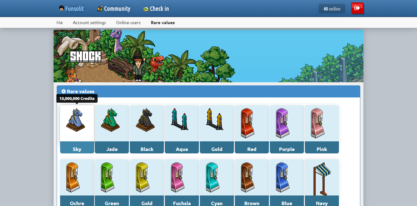 Shock (RevCMS skin) (Look-a-like habin,sjovt,habbiz cms) | RaGEZONE ...