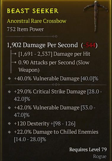 3/4 Gg Xbow/cross Bow Rogue - Topic - d2jsp