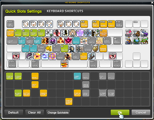 Shadower keyboard layout? : r/Maplestory