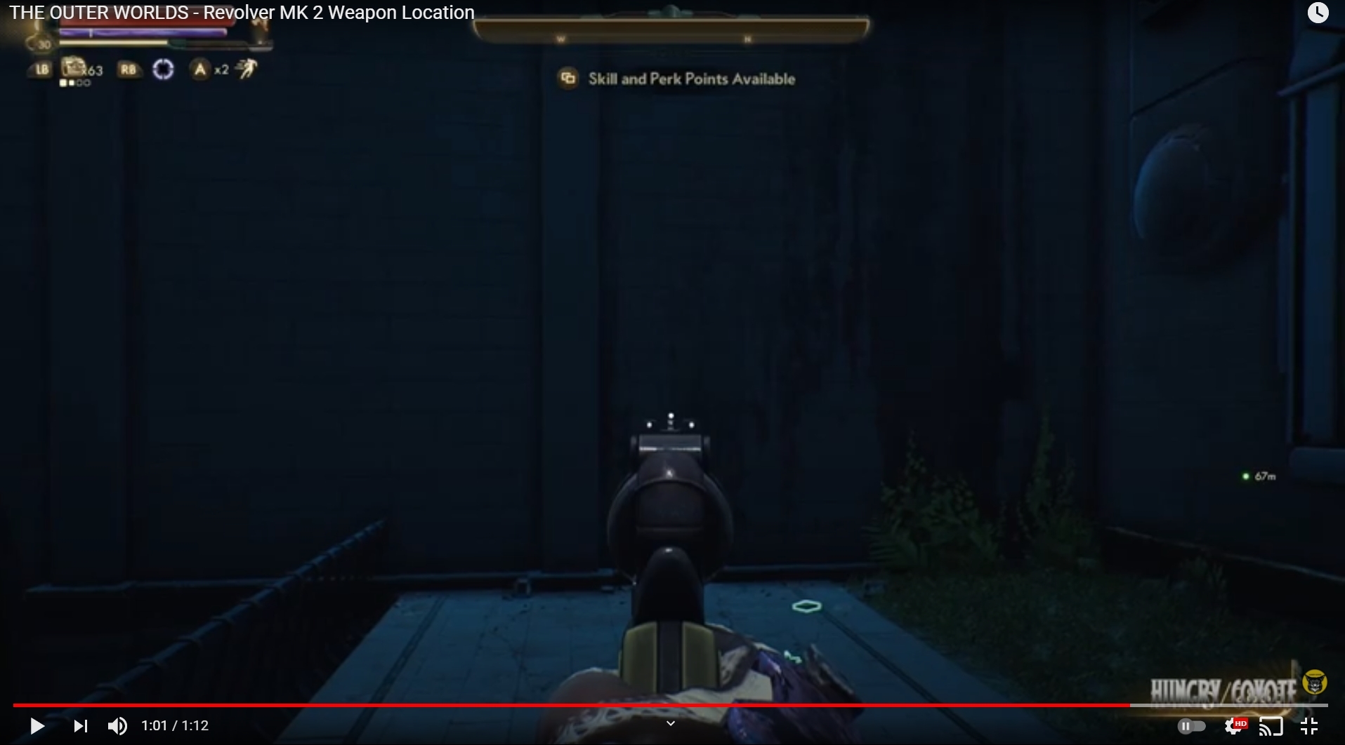 Centering the gun : r/theouterworlds