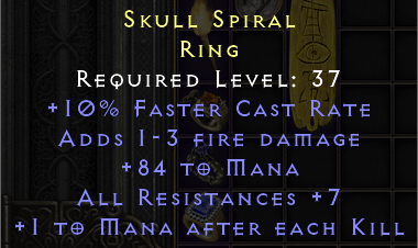 Iso: Fcr Mana Leech Ring - Topic - d2jsp