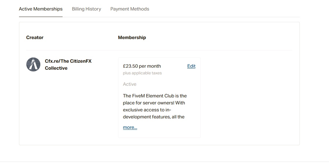Patreon FiveM Element Club Aurum - FiveM Discussion - Cfx.re Community
