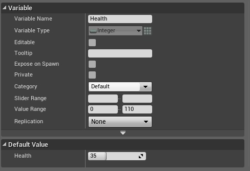 Variable Range not working - Blueprint - Epic Developer Community Forums