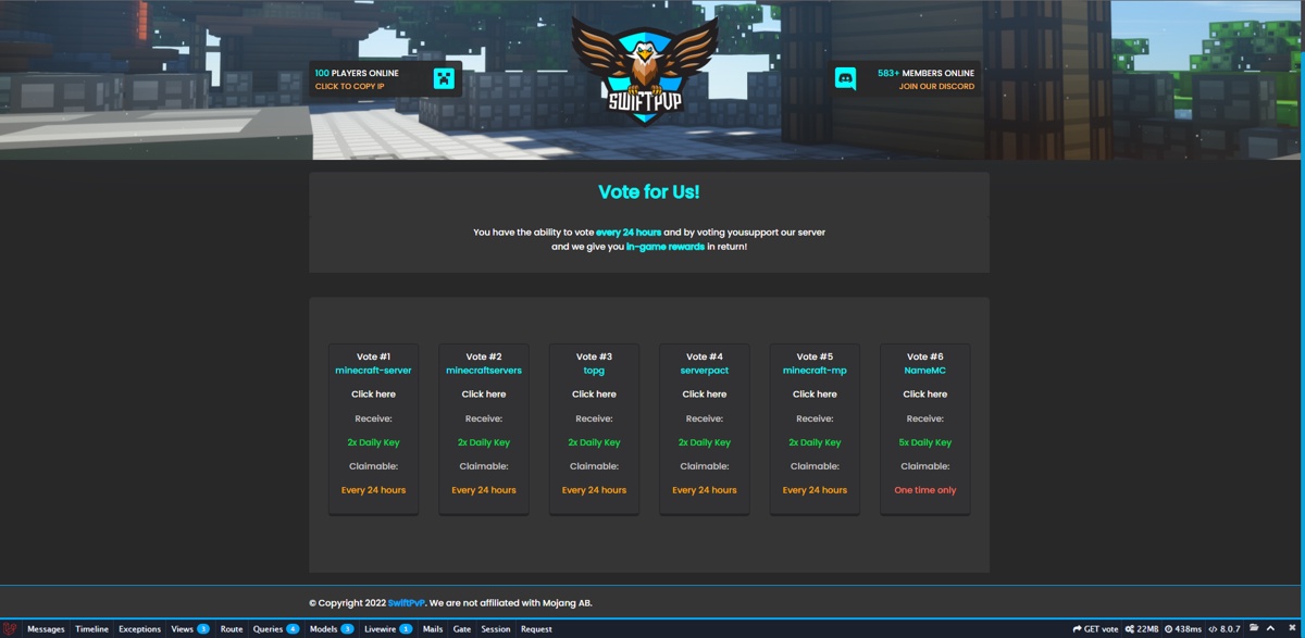 Github Djorrminecraft Server Website One Of My First Minecraft
