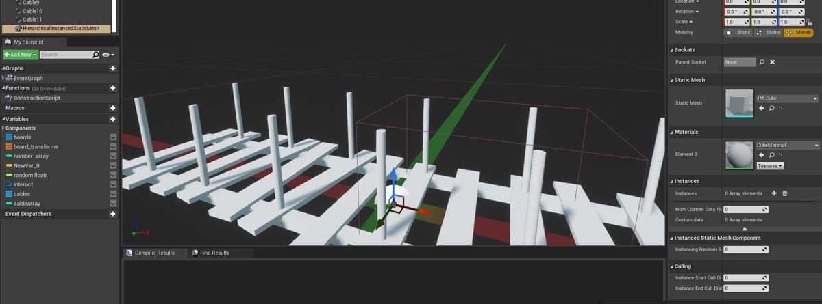 Merging static mesh components ? / Need help with instanced static ... Merging static mesh components ? / Need help with instanced static ...