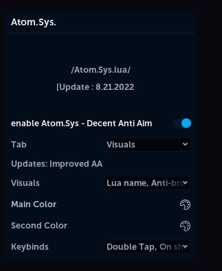 Atom.sys - CS:GO - Neverlose.cc - Forum