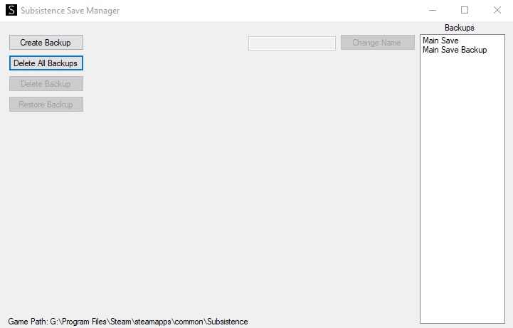 GitHub - vExo307/subsistence-save-manager: A easy to use save manager ...