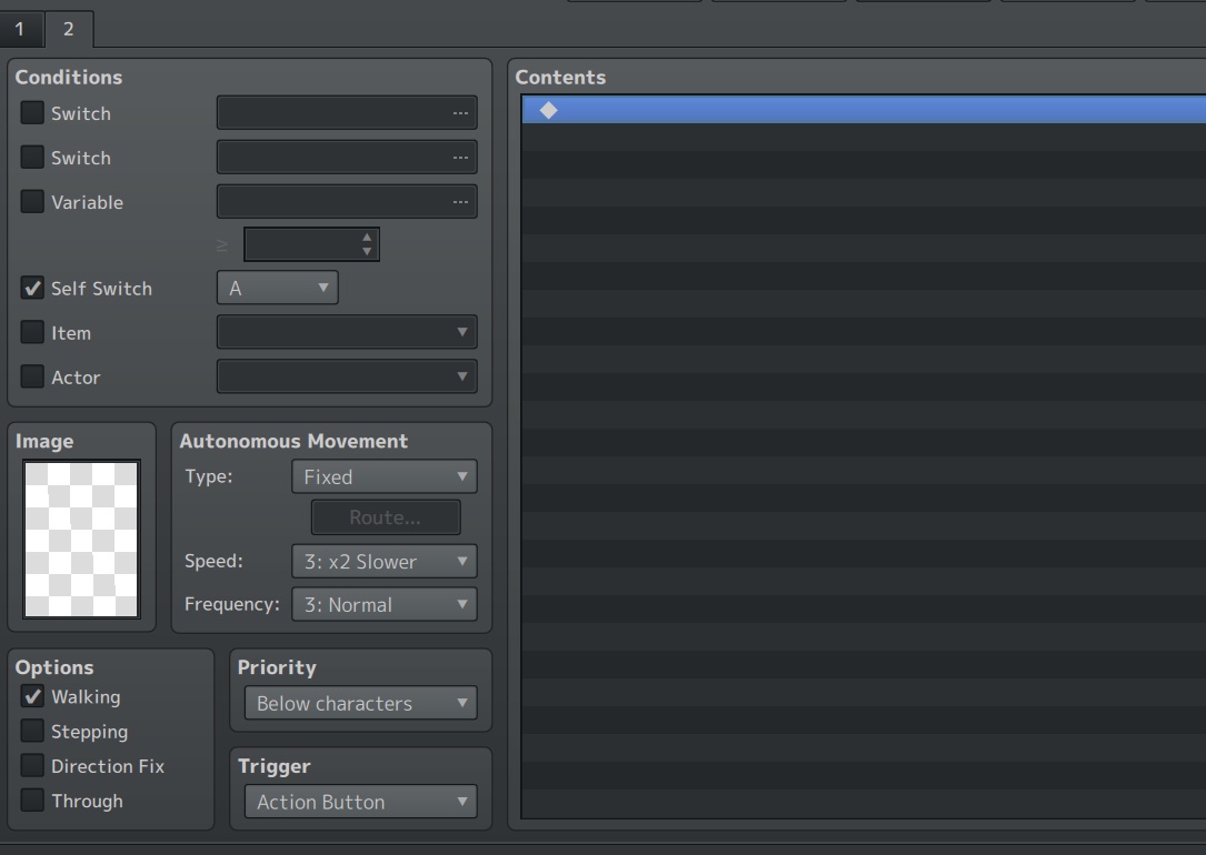 Autorun with self switch not working | RPG Maker Forums