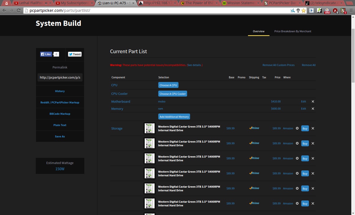 Pcpartpicker dark theme - Operating Systems & Open Source - Level1Techs Forums