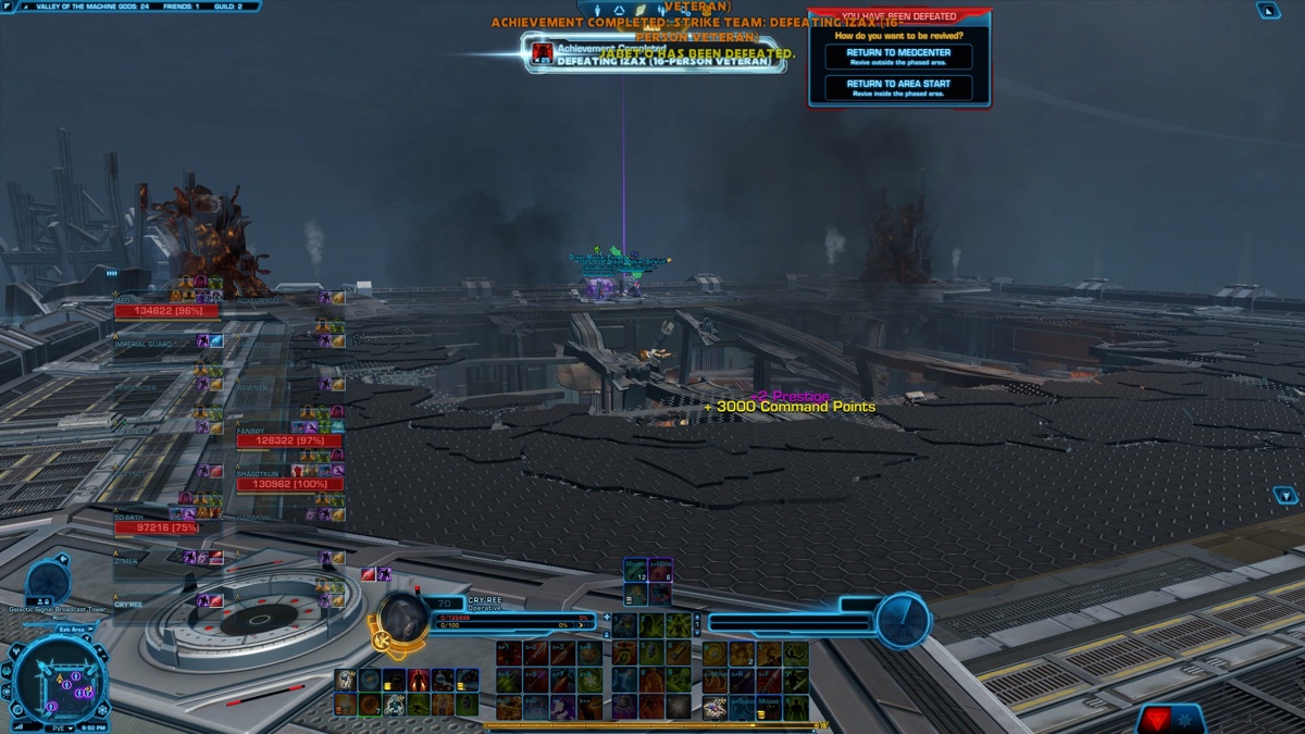 Izax Veteran Progression Rankings - Flashpoints, Operations, and Heroic ...