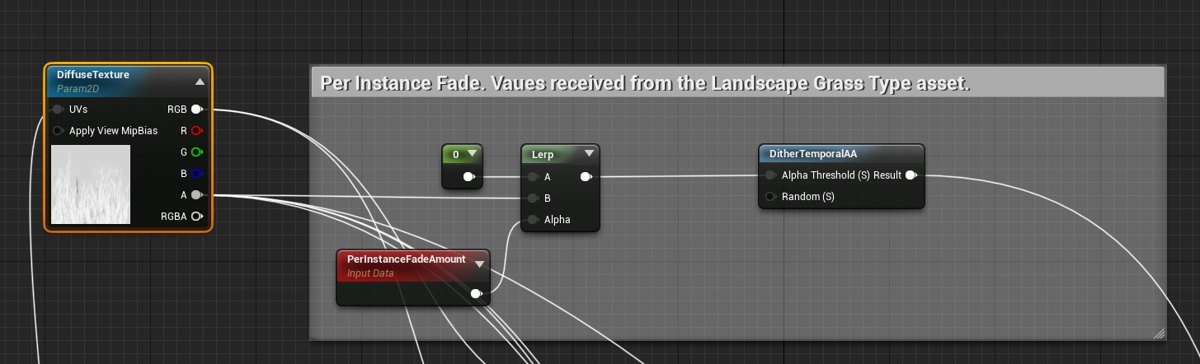 I see the Grass only in a Round Area from the Player - Debugging, Optimization, & Profiling ...