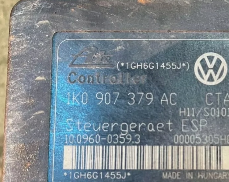 Audi A3 ABS fault (MK60EC1) | Page 2 | Ross-Tech Forums