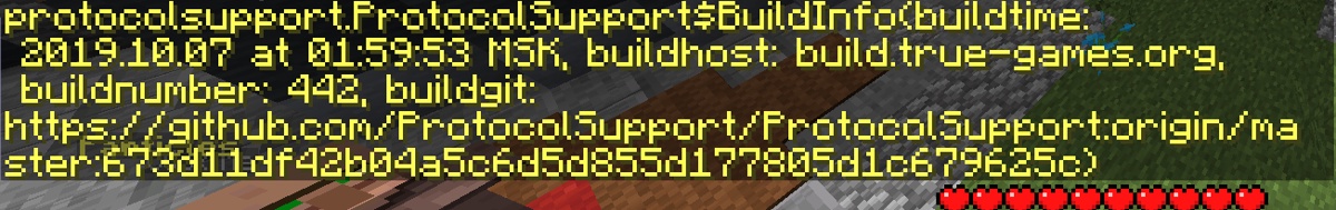 Scoreboard character cut off at 16 mark. · Issue #1183 · ProtocolSupport/ProtocolSupport · GitHub