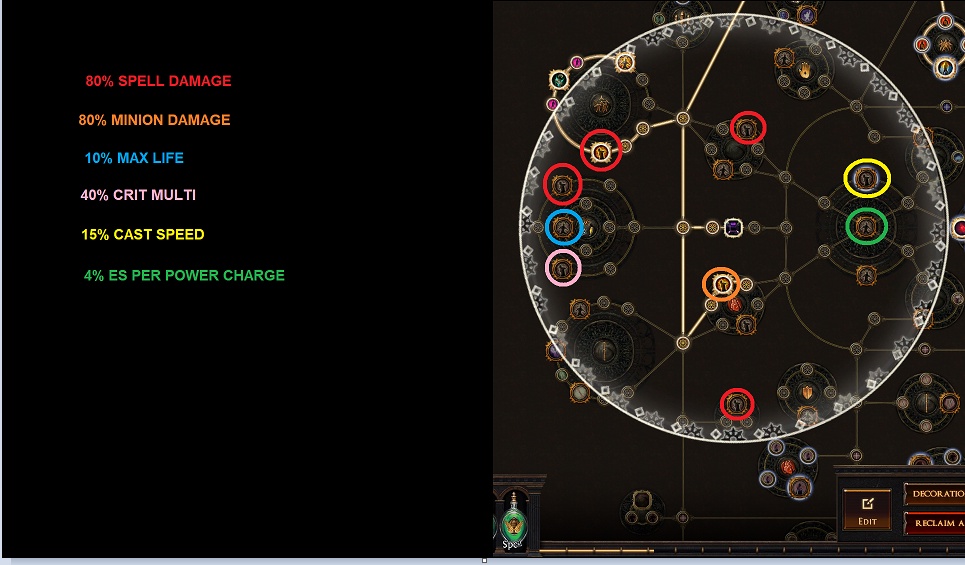 Elegant Hubris Jewel.... Casual 320% Spell damage, 80% Minion damage ...